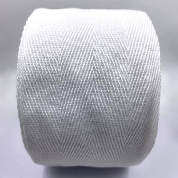 Quality 10mm Herringbone White Webbing Straps Woven Polyester Webbing for Webbing for sale