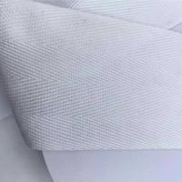 China 10mm Herringbone White Webbing Straps Woven Polyester Webbing for Webbing Applications for sale