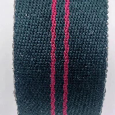 Cina Nessuna inclusa Strappa a treccia nera e rossa Strappa da zaino di cotone puro Sostenibile in vendita
