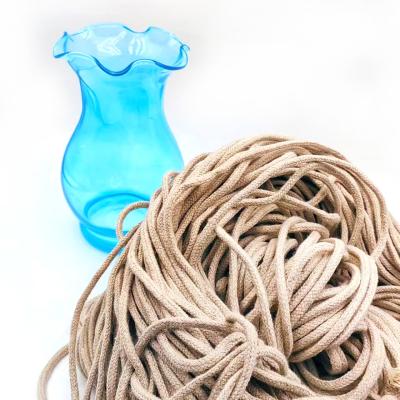 Cina 5mm cavo di canapa per DIY accessori di abbigliamento 100% canapa webbing intrecciato giuta corda in vendita
