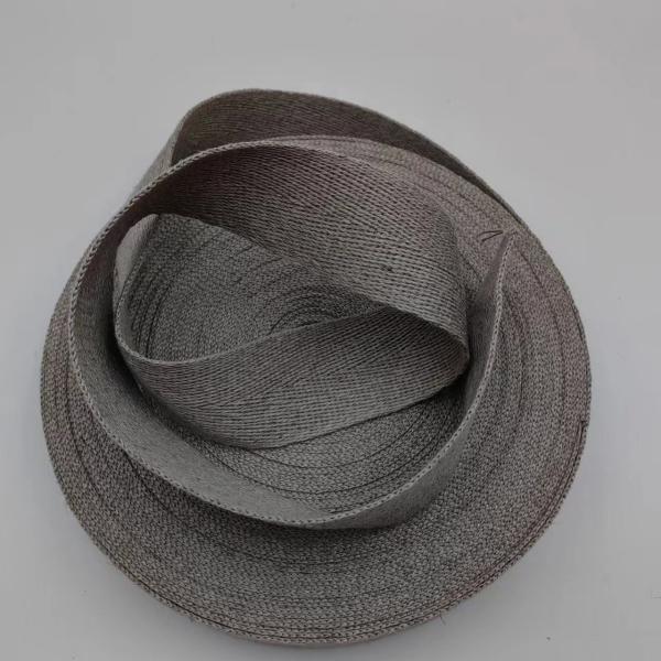 Quality Customized Colors Hemp Weaving Straps with Herringbone Pattern from Fabric for sale