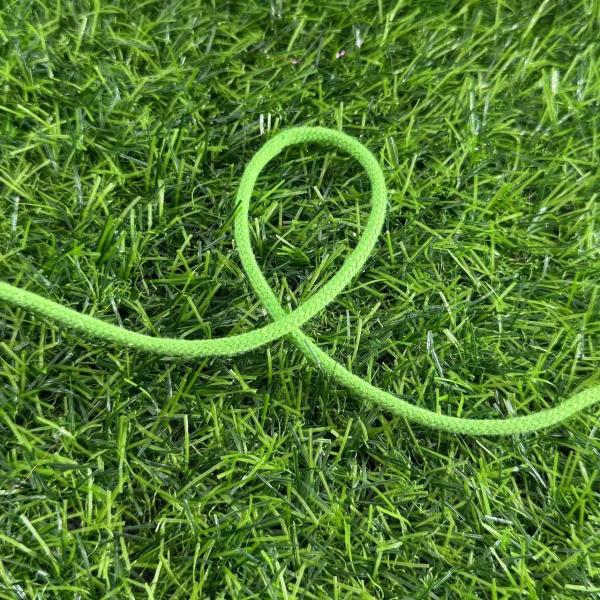 Quality Customizable Diameter and Length Cotton Binding Woven Cotton Rope for Spot Green for sale