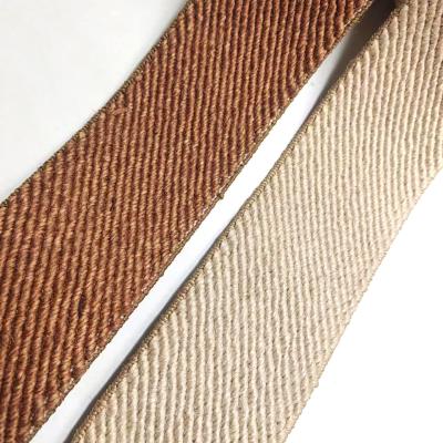 中国 50%ジュート 40% ラテックス 10% ポリエステル トイール 弾性帯 持続可能な靴素材 販売のため