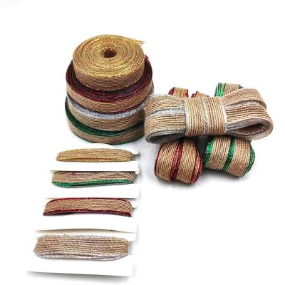 Cina Colori di pesce tritato Rulli di canapa per scarpe 80% di giuta 20% di poliestere Arco decorativo fai da te in vendita