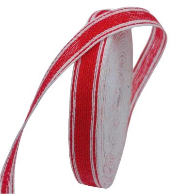 China Multiple Specifications Jute Ribbon for Customized Colors Clothing and Shoe Gift Boxes for sale