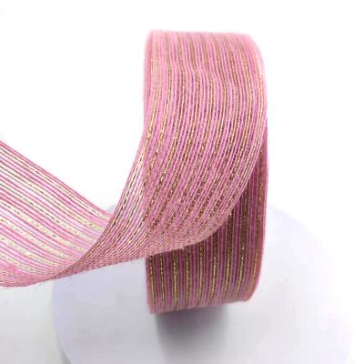 Cina Rubinetto di giuta rosa giuta per imballaggio regalo Decorazione natalizia matrimonio 2,6 pollici in vendita