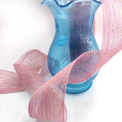 Cina Rubinetto di giuta rosa giuta per imballaggio regalo Decorazione natalizia matrimonio 2,6 pollici in vendita