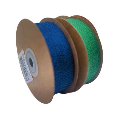 Cina 1 mm di spessore Red Green Blue Belt Roller Nylon Jute Ribbon Webbing For Bag Strap in vendita