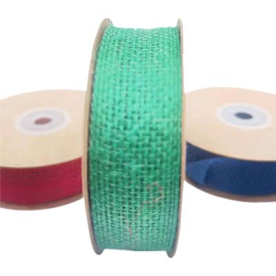 Cina 1 mm di spessore Red Green Blue Belt Roller Nylon Jute Ribbon Webbing For Bag Strap in vendita