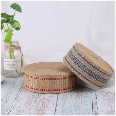 Chine Des accessoires de tissu et de corde de taille personnalisée fabriqués à partir de jute naturel par les fabricants à vendre