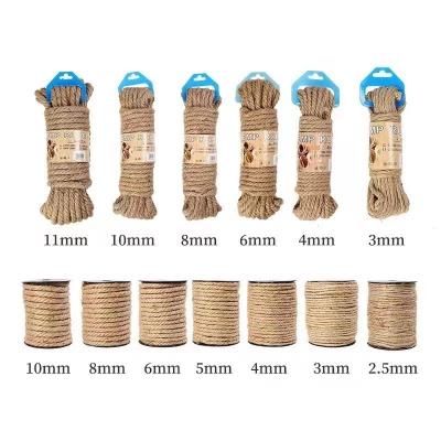 Chine Corde de jute Corde décorative et vendue directement par les fabricants pour les applications de sacs 2 à vendre