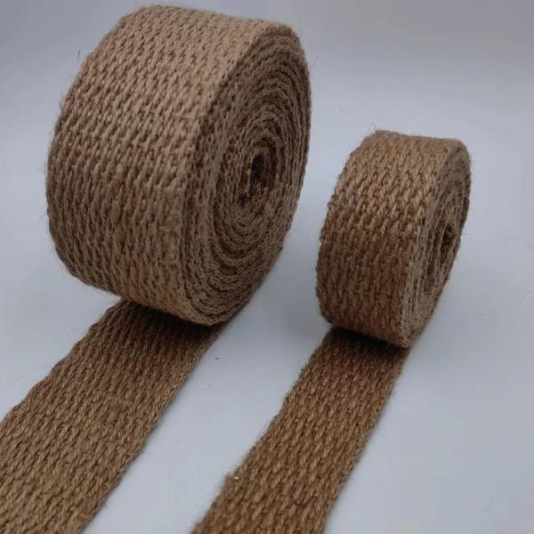 Quality Hemp Rope Jute Webbing for Home Textile Customized Size for sale