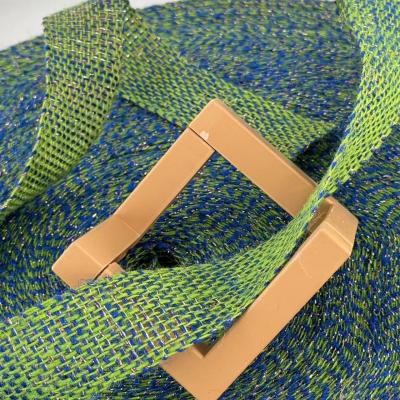 China Kerstversiering Jute Gold Ribbon milieuvriendelijke en duurzame keuze voor huistekstiel Te koop