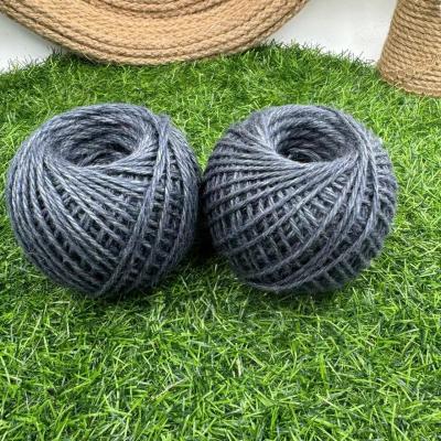 Cina Home Tessile Corda intrecciata di giuta con tintura ecologica da parte dei produttori di corde colorate in vendita
