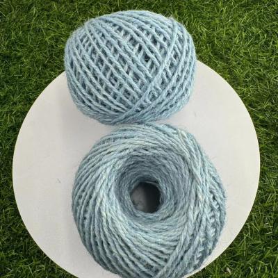 Cina Home Tessile Corda intrecciata di giuta con tintura ecologica da parte dei produttori di corde colorate in vendita