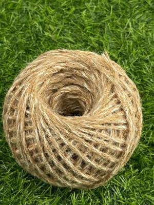 Cina Home Tessile Corda intrecciata di giuta con tintura ecologica da parte dei produttori di corde colorate in vendita