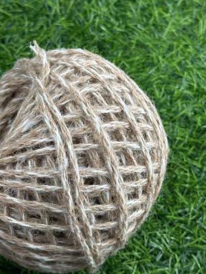 Cina Home Tessile Corda intrecciata di giuta con tintura ecologica da parte dei produttori di corde colorate in vendita