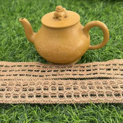 Choose Sustainability Natural Jute Lace Woven Ribbon for Eco-Friendly Furniture Decor