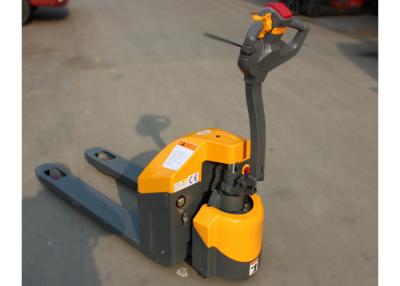 China Walk Type Powered Pallet Truck , Compact Structure Automatic Pallet Jack for sale