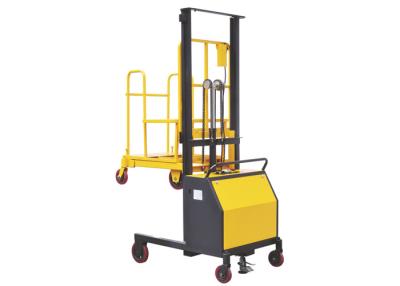 Cina Carrello elevatore elettrico del selezionatore di ordine dei semi, attrezzatura di raccolto di ordine del magazzino della ruota dell'unità di elaborazione  in vendita