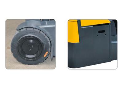 China Rear Wheel Drive 1500KG 24v / 320Ah Battery Operated Forklift 2.5m - 5.6m for sale