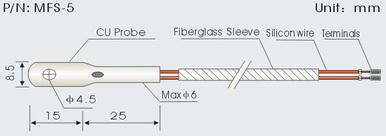 Automobile Brake Temperature Detection Sensors MFS Series 4
