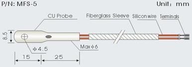 Automobile Brake Temperature Detection Sensors MFS Series 4