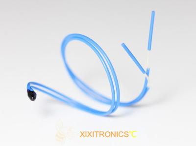 Cina Serie rivestita a resina epossidica del termistore MF5A-5 del cavo di Telfon del sensore di calore della sede di automobile di BMS in vendita