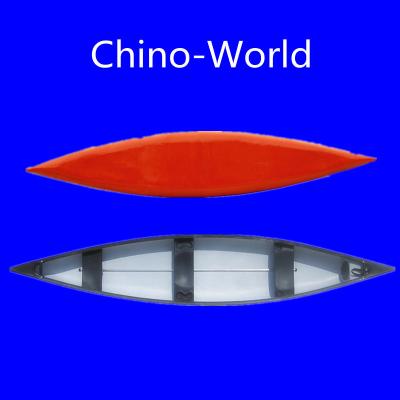 China 3 plastic seat canoe with aluminium tube paddle for sale