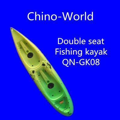 China Double seat fishing kayak for sale