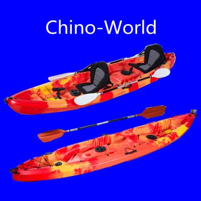 China 2+1 Family fishing kayak design for family fishing sports for sale
