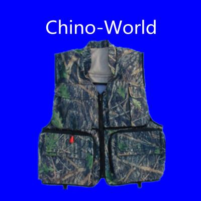 China Camouflage Inflatable life vest for sale