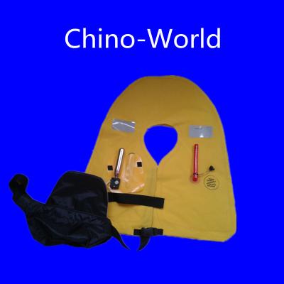 China Manual Bag/pouch type Inflatable life jacket for sale