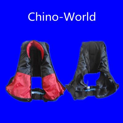 China Inflatable life jacket with collar/ PFD for sale