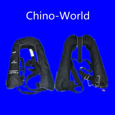 China Double chamber inflatable life jackets with 275N for sale