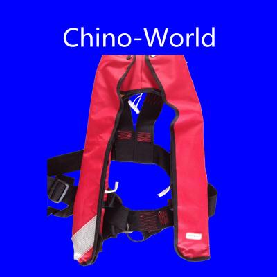 China Custom preserve inflatable vest with reflective tape for sale