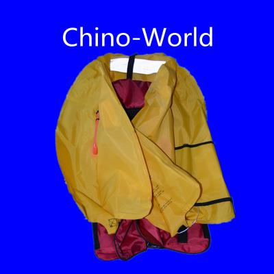 China Double chamber inflatable life jackets for aviation use for sale