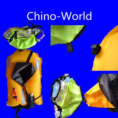 China 33G Inflatable life jacket with sprayhood with UML device for sale