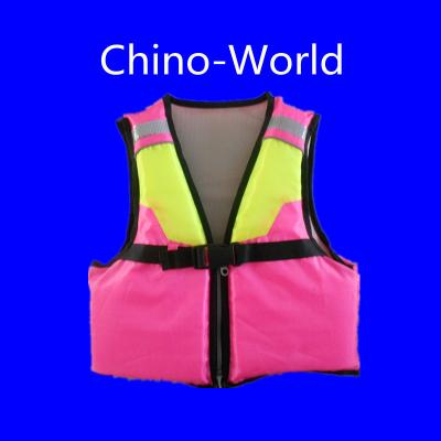 China Kayak V collar life vest with light color for sale