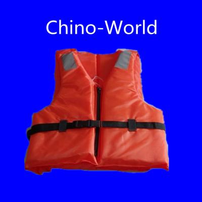 China Marine life jacket with zipper for sale