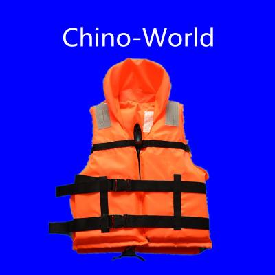 China EPE foam marine life jacket with collar for seaman for sale