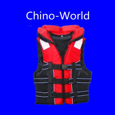 China Red color Preserve vest with collar for sale