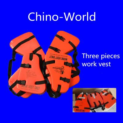 China Special marine life jacket for oil plate working for sale