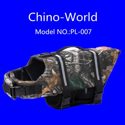 China Camouflage color Pet life jacket for sale