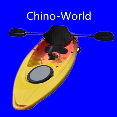 China Canoe with real wheel for fishing sports for sale