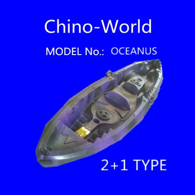 China Family kayak 2+1 type for sale