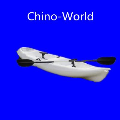 China Rotational moulding white Double sit-on kayak for sale