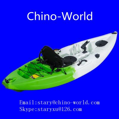 China White and green color fishing kayak &canoe for sale