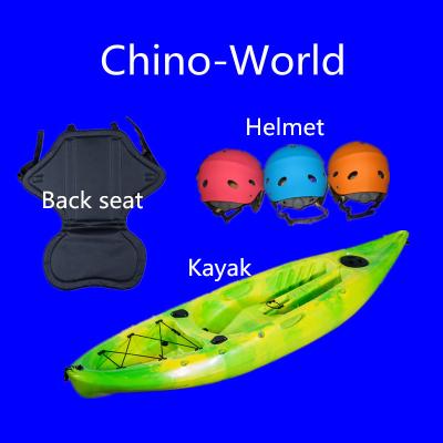 China Fishing kayak+ Helmet + Back seat for sale