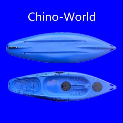 China Blue color Single sit on top canadian Kayak fishing for sale